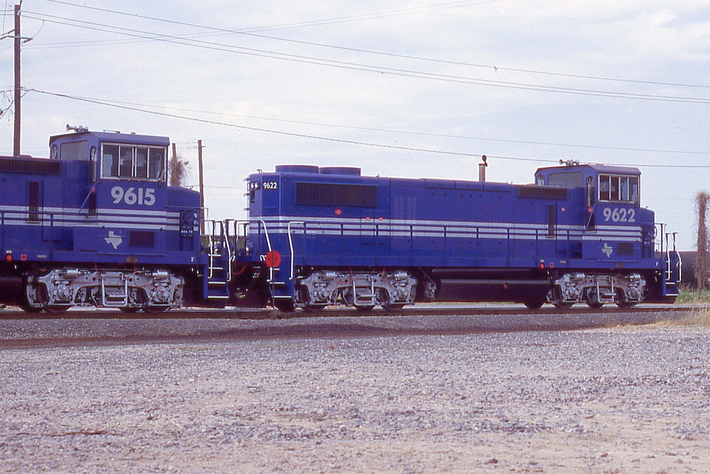 PTRA power idle at the yard